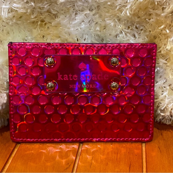 kate spade | Accessories | Kate Spade Pink Card Holder Nwot | Poshmark